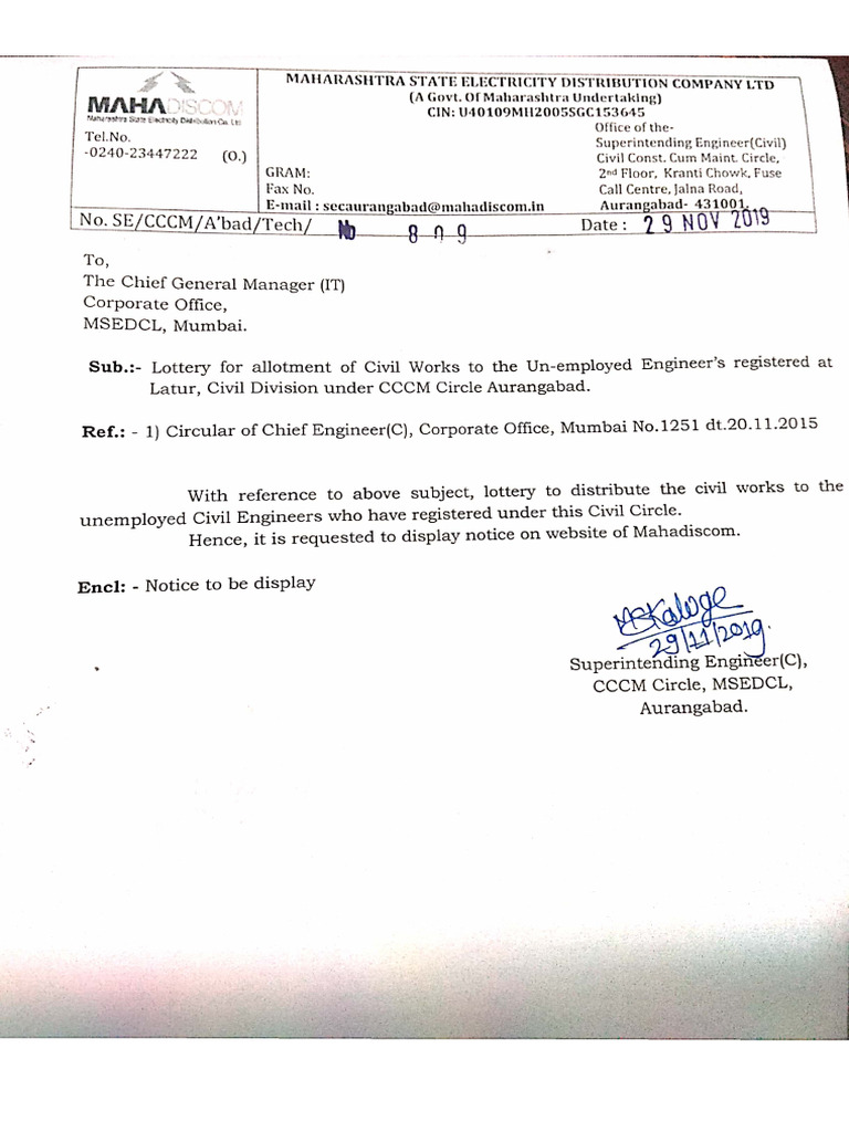 LTR No.809 Notice 810 | PDF