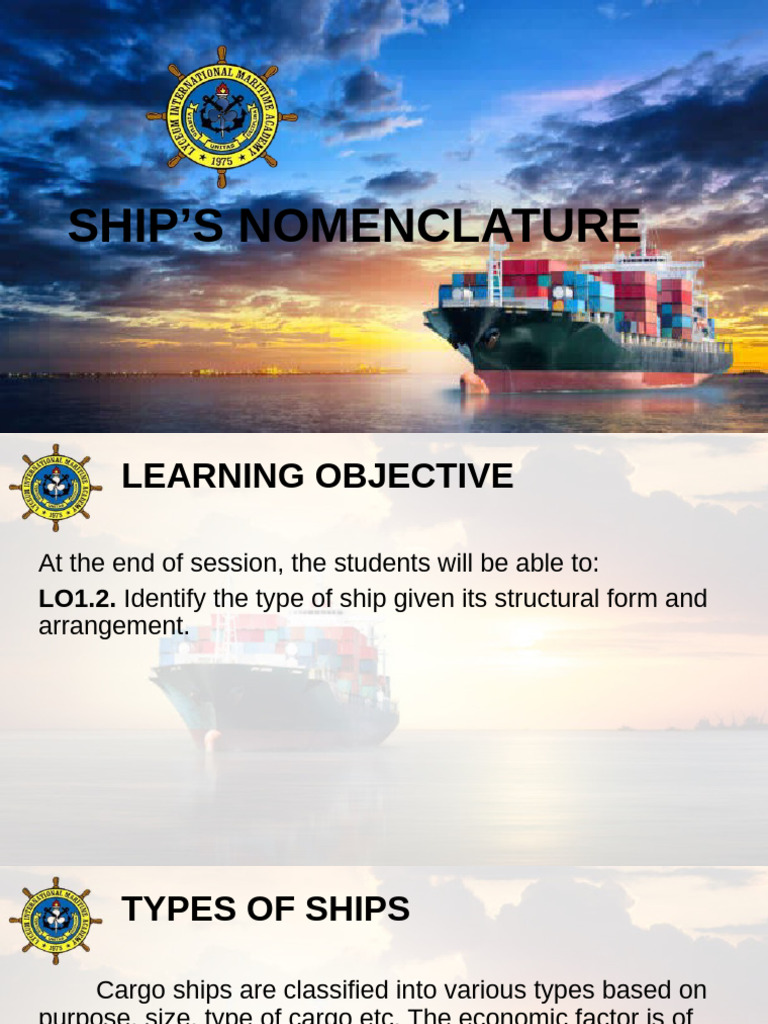 SP3. Ship's Nomenclature | PDF | Ships | Oil Tanker