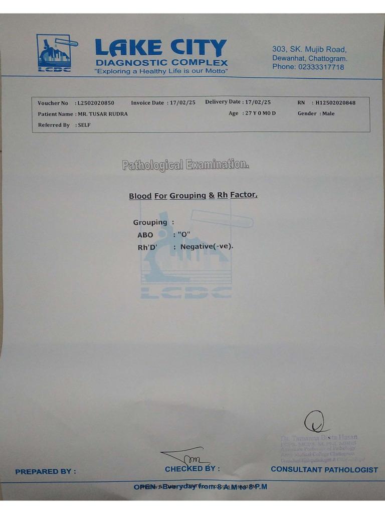 Blood Group | PDF