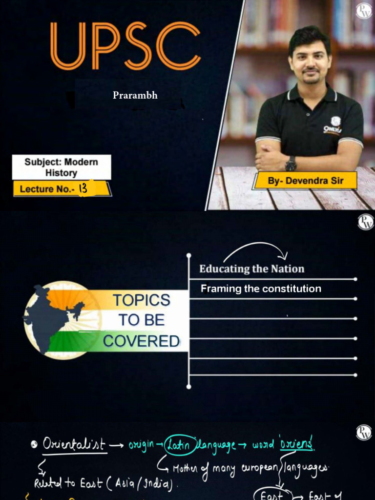 Modern History 13 - Class Notes | PDF