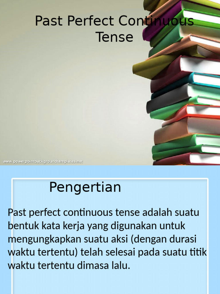 Understanding Past Perfect Continuous Tense | PDF | Grammar | Language ...