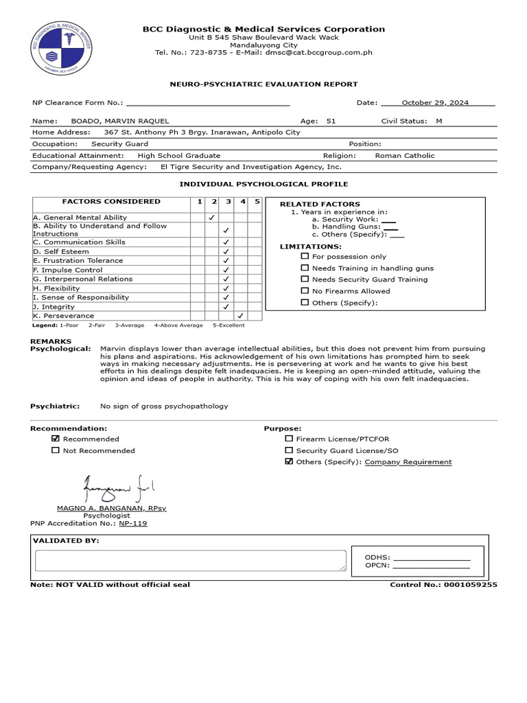 MARVIN- NE | PDF | Behavioural Sciences | Psychology