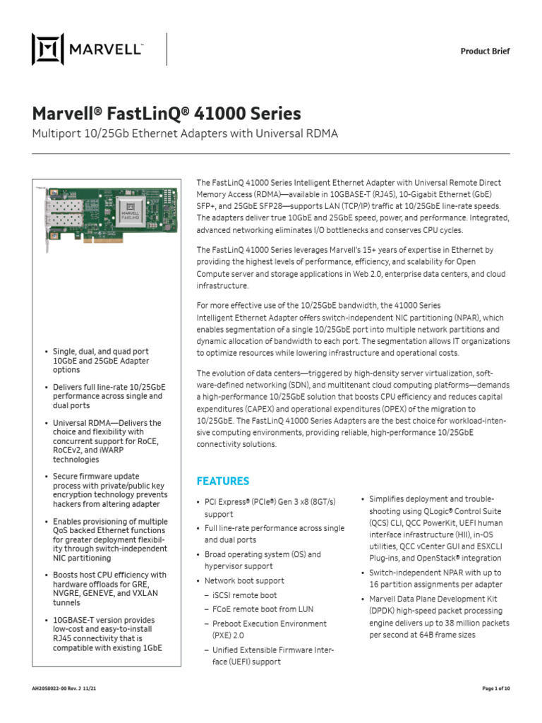 marvell-ethernet-adapters-fastlinq-41000-series-product-brief-2 | PDF | Network Interface ...