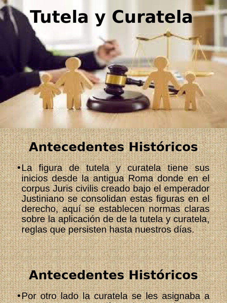 Tutela y Curatela: Conceptos y Tipos | PDF | Guardián legal | Justicia