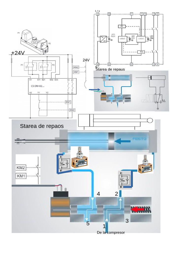 Schema Pneumatica | PDF