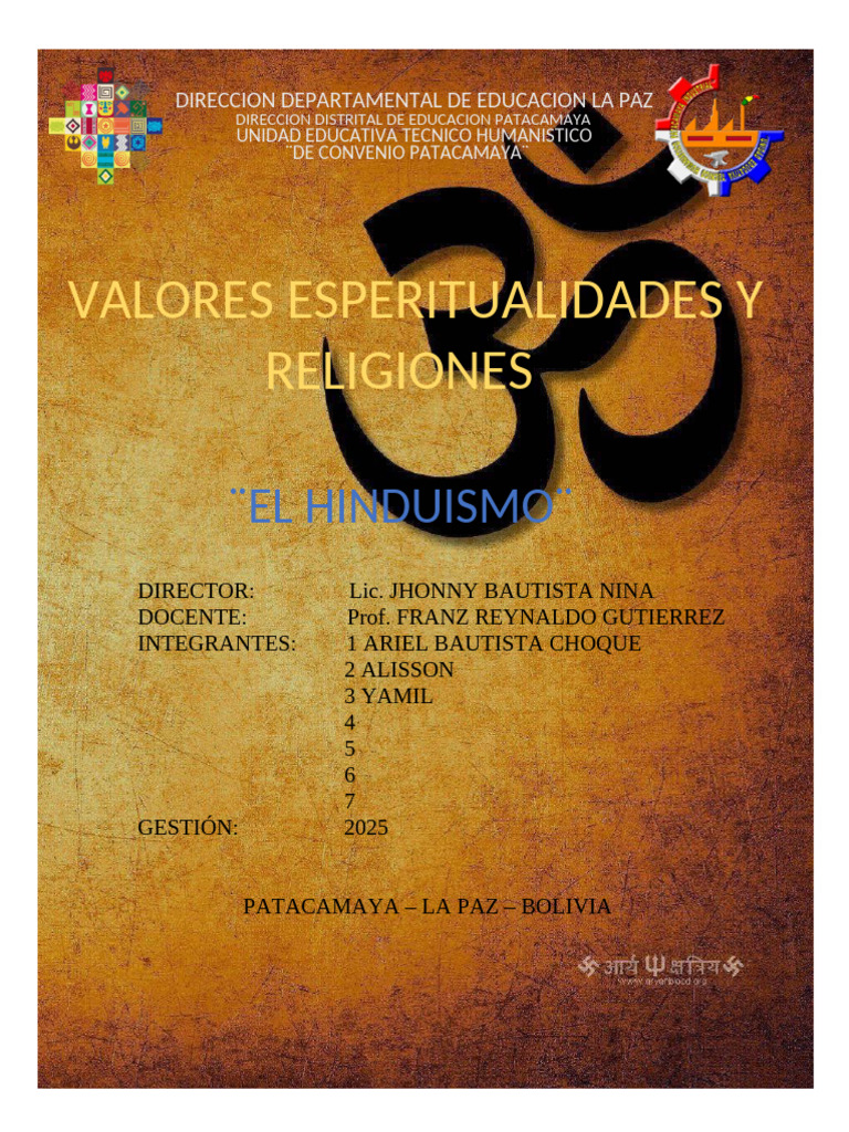 Informe de Religion | PDF | Creencia religiosa y doctrina | Religiones religiosas