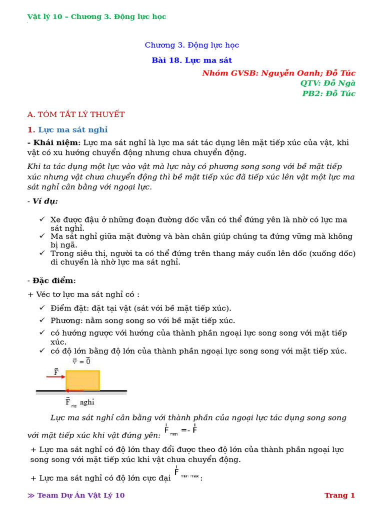 VL10-KNTT-Bai 18-DPB. | PDF