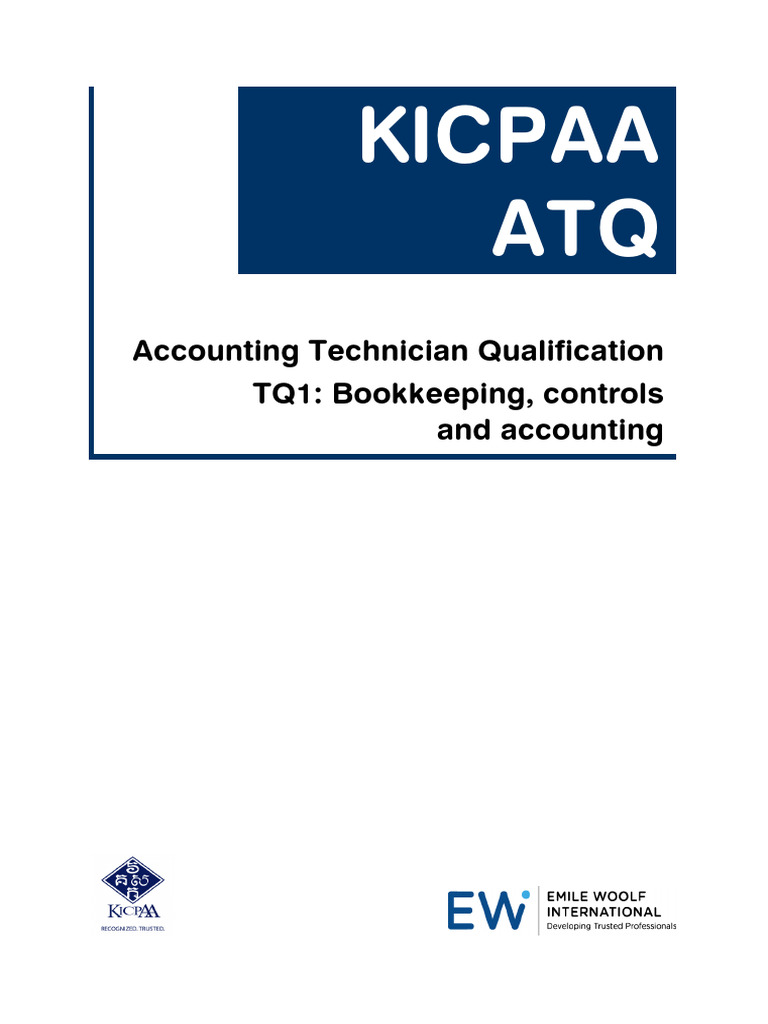TQ1 Bookkeeping, controls and accounting | PDF | Bookkeeping | Debits ...