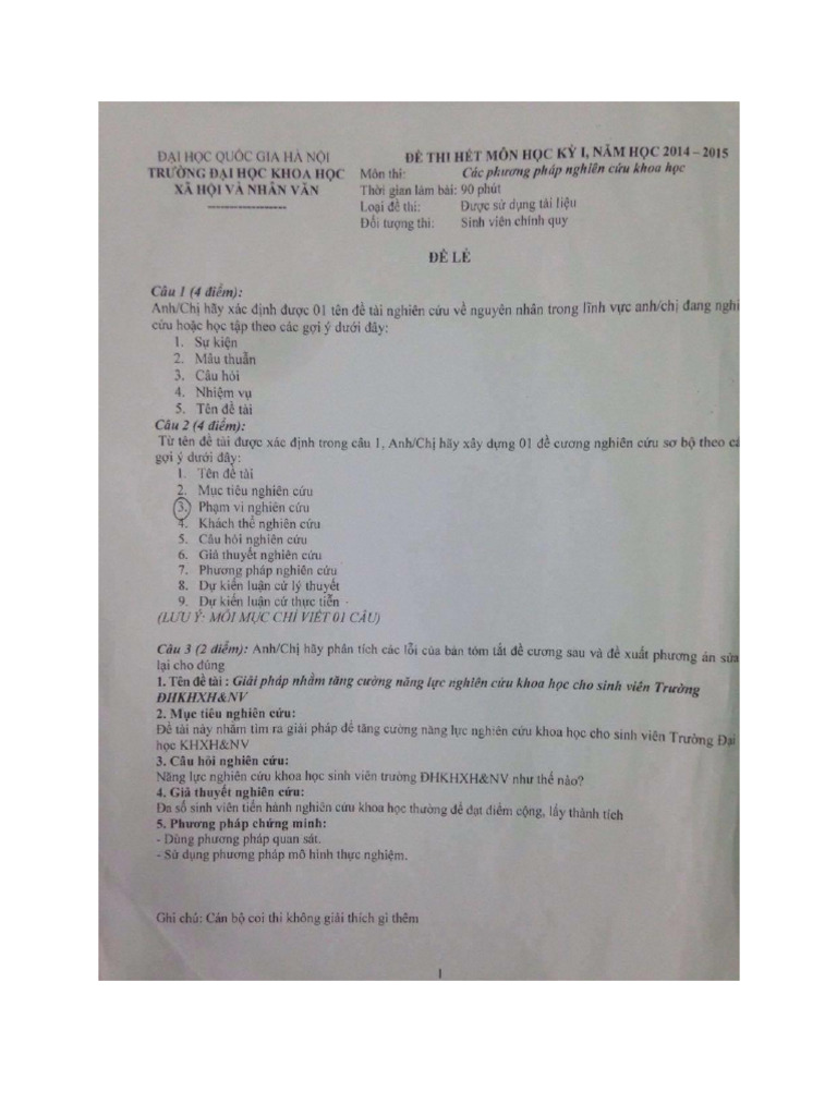 Cac-Phuong-Phap-Nghien-Cuu-Khoa-Hoc - De-Thi-Cac-Phuong-Phap-Nghien-Cuu ...