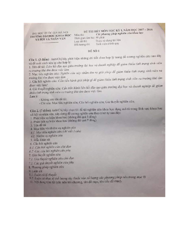 Cac-Phuong-Phap-Nghien-Cuu-Khoa-Hoc - De-Thi-Cac-Phuong-Phap-Nghien-Cuu ...