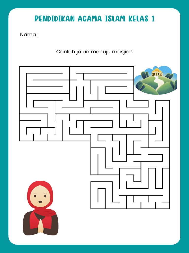 Labirin Game Kls 1 (1) | PDF