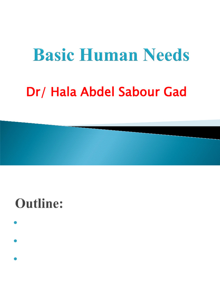 basic human needs 2022 | PDF | Self Actualization | Arm