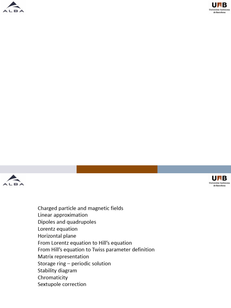 L3-4-5 - Transverse Beam Dynamics | PDF | Particle Accelerator ...