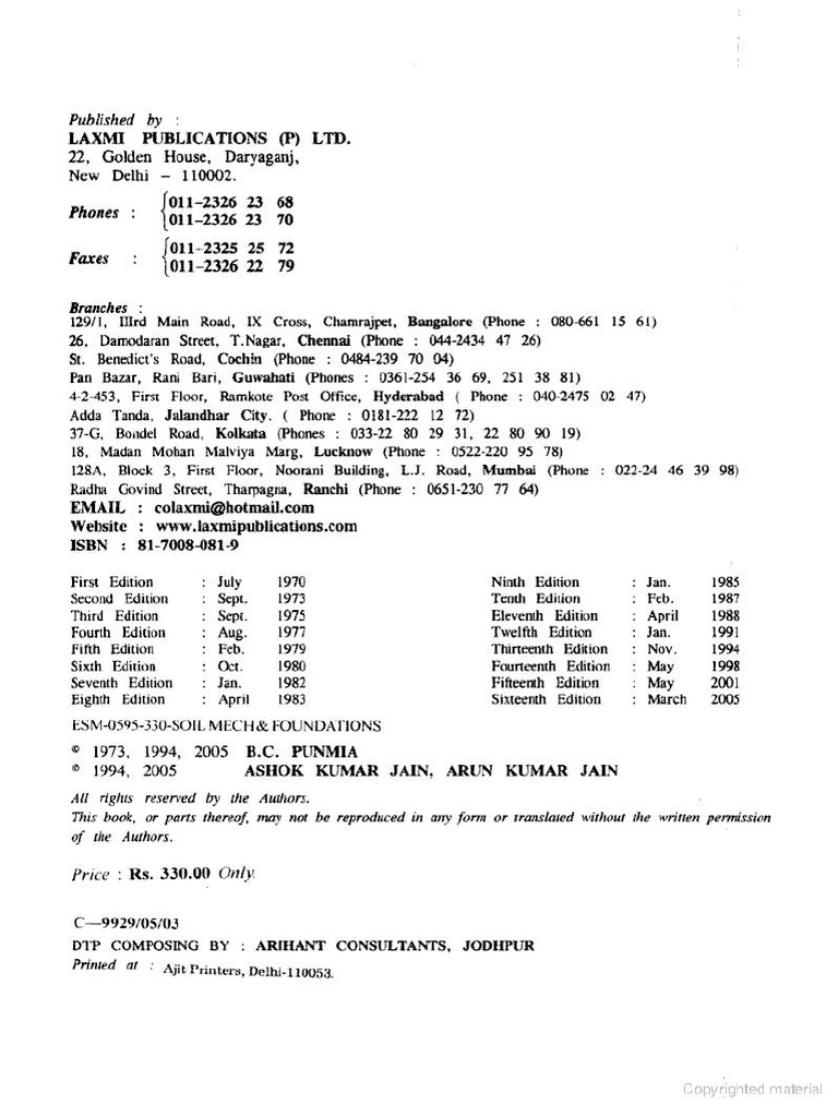 Soil Mechanics and Foundation 16th Ed BC Punmia Amp Ashok Kumar Jain Amp Arun Kumar Jain PDF PDF ...