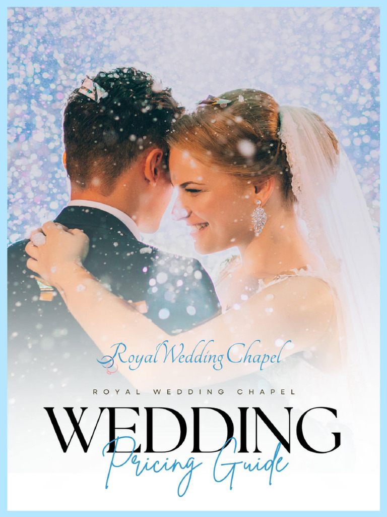 Wedding Pricing Guide Cover 16 | PDF
