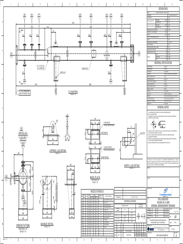 Pig Launcher | PDF | Screw | Mechanical Engineering