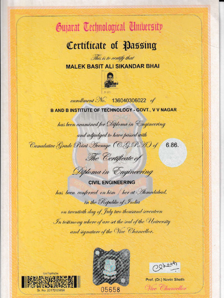 Diploma Civil Engineering 1 | PDF