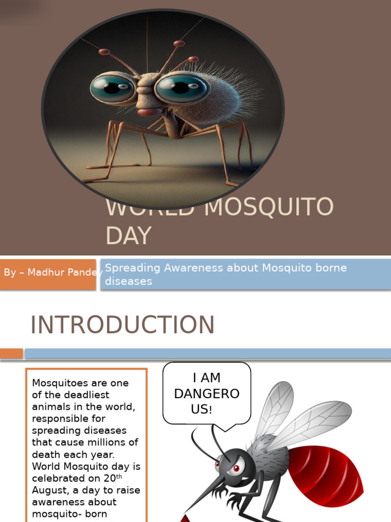 World Mosquito Day Awareness Guide | PDF