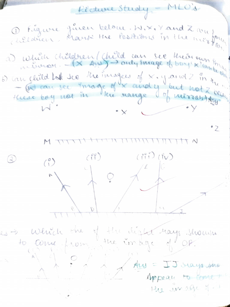 Physics Grade 7 Chapter - Light | PDF