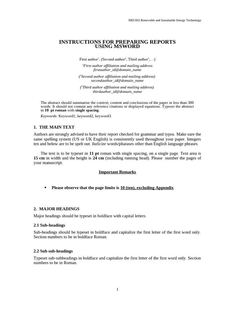 Academic Report Writing Guide | PDF | Citation | Writing
