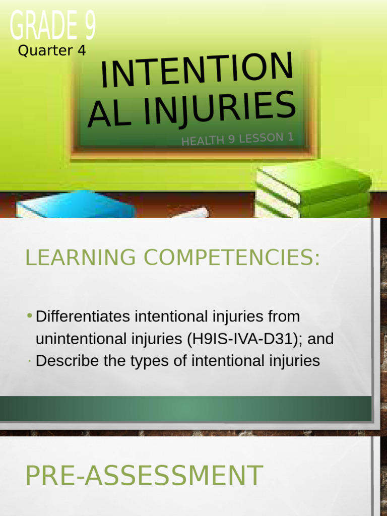 Unintentional Injury | PDF | Violence | Bullying