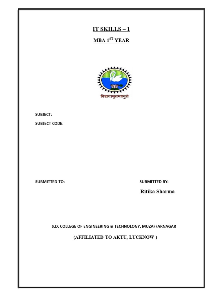 RITIKA IT | PDF | Window (Computing) | Spreadsheet