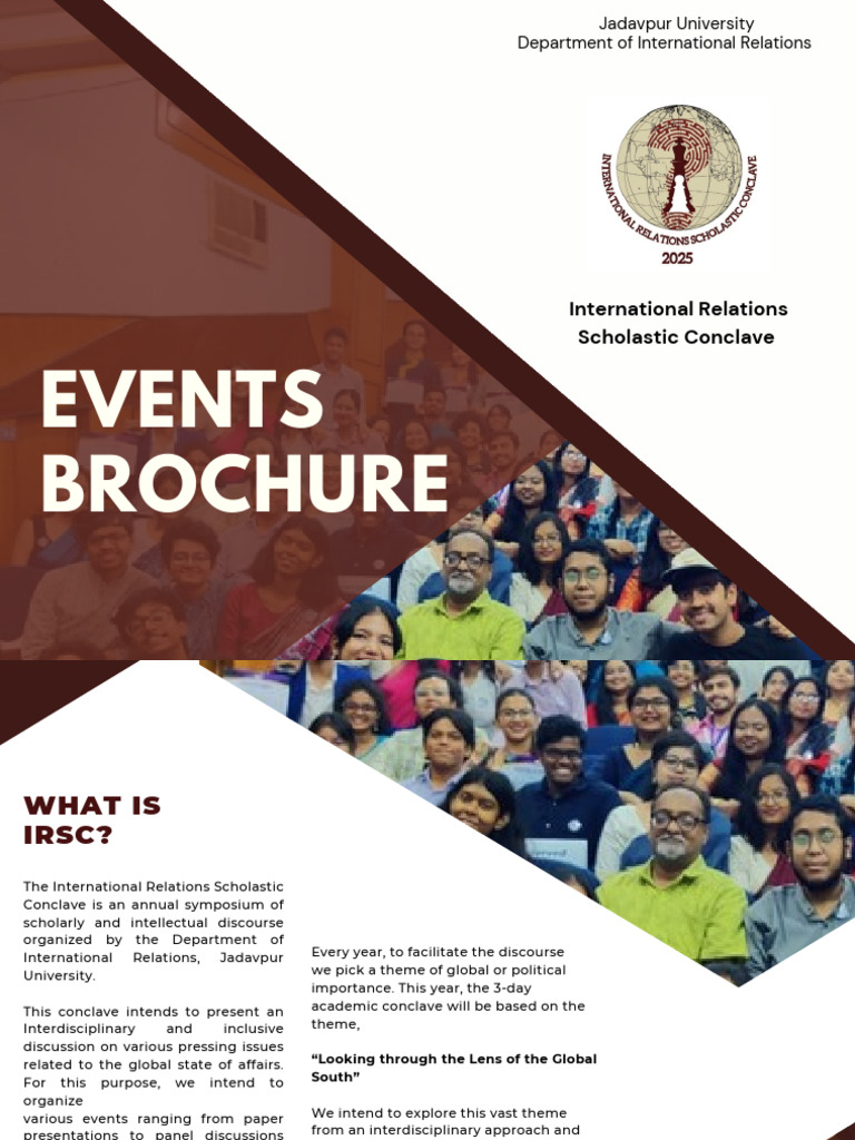 IRSC'25 Events Brochure - 20250216 - 234820 - 0000 | PDF | Postgraduate ...