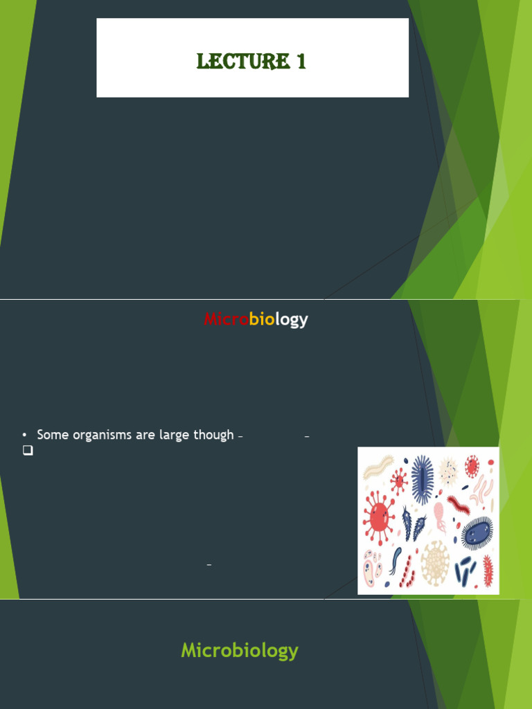 Microbiology Course Lecture 2 ppt | PDF | Microbiology | Microorganism