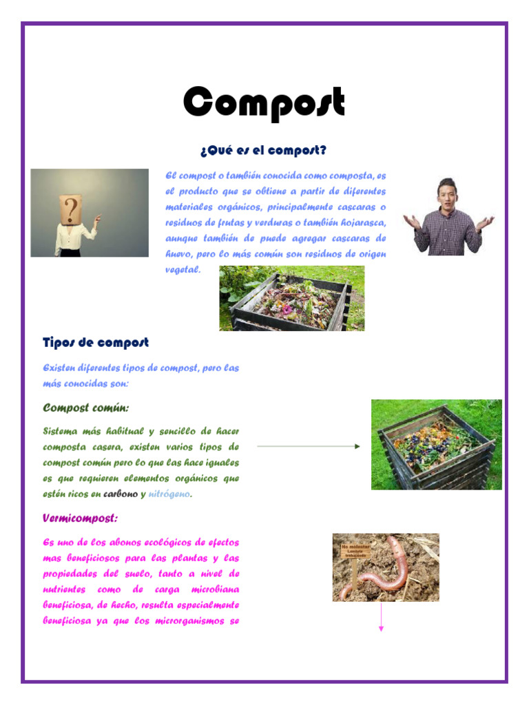 Manual Del Compost | PDF | Compost | Residuos