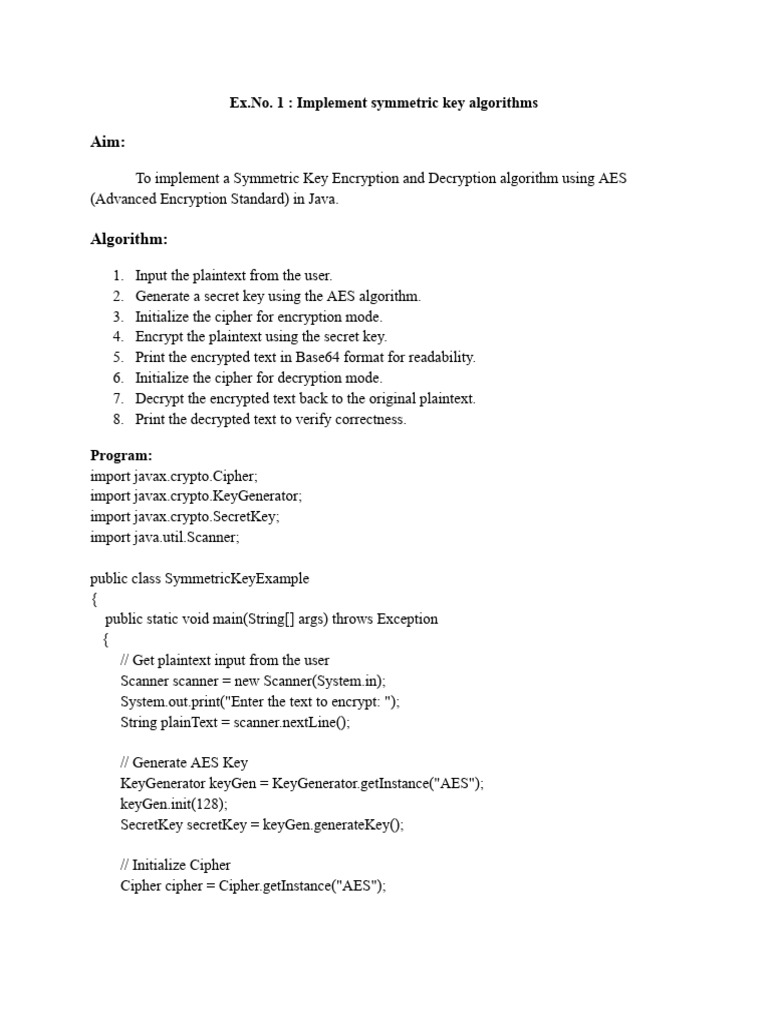 CCS354 Network Security Lab Manual (1-4) | PDF | Transmission Control Protocol | Key (Cryptography)
