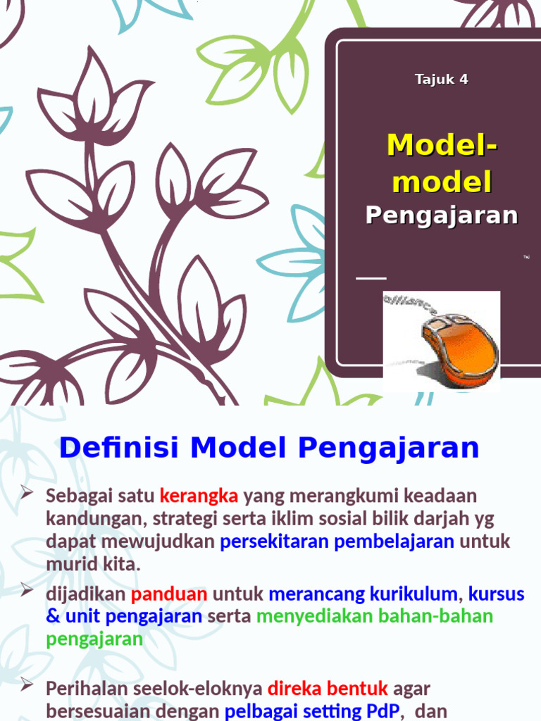 4 Model Model Pengajaran | PDF