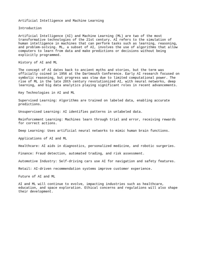 aiml | PDF