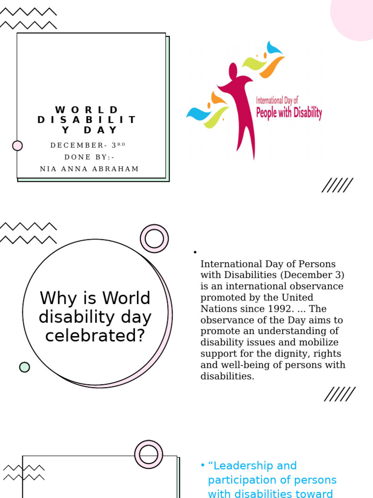 World Disability Day Overview 2023 | PDF