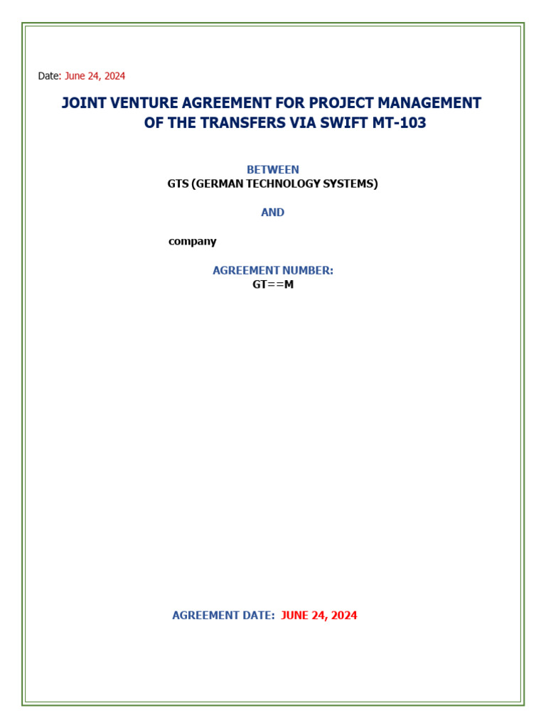 Doa - TT Invest-Gts 24-06-2024 | PDF | Payments | Banks