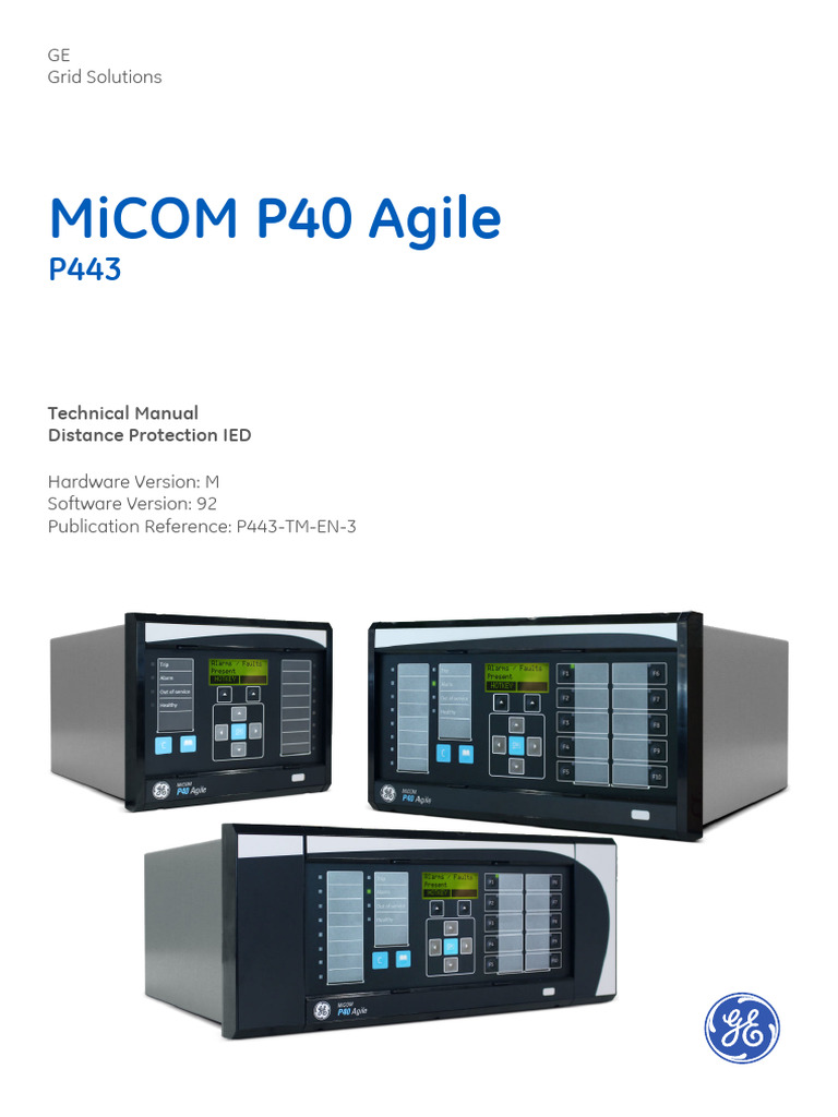 P443-TM-EN-3 | PDF | Logic Gate | Power Supply