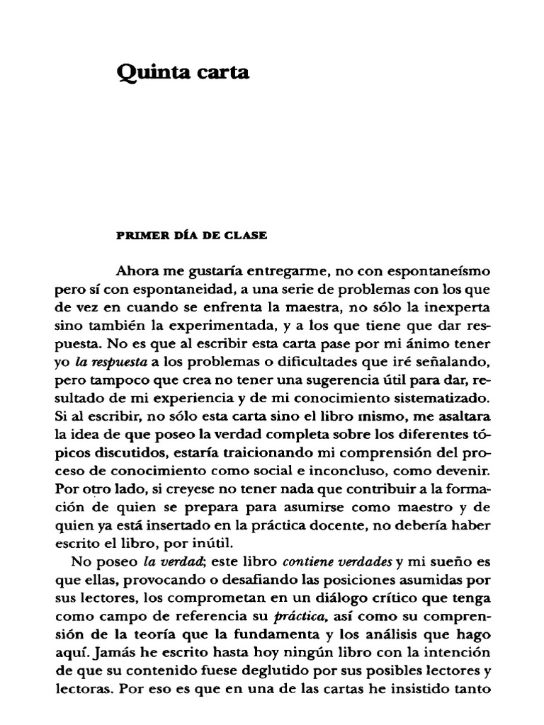 M1. U1. Freire Paulo - 1998-89-108 | PDF | Verdad
