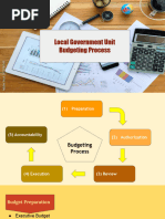 Local Budget Process | PDF | Budget | Economies