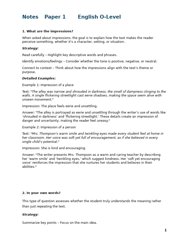 When Answering Reading Comprehension Questions Like | PDF | Reading ...