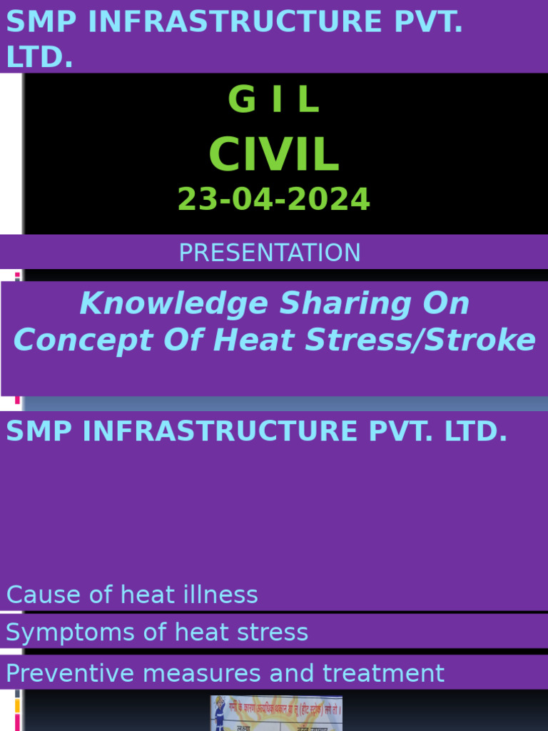Heat Stress Awareness Presentation | PDF