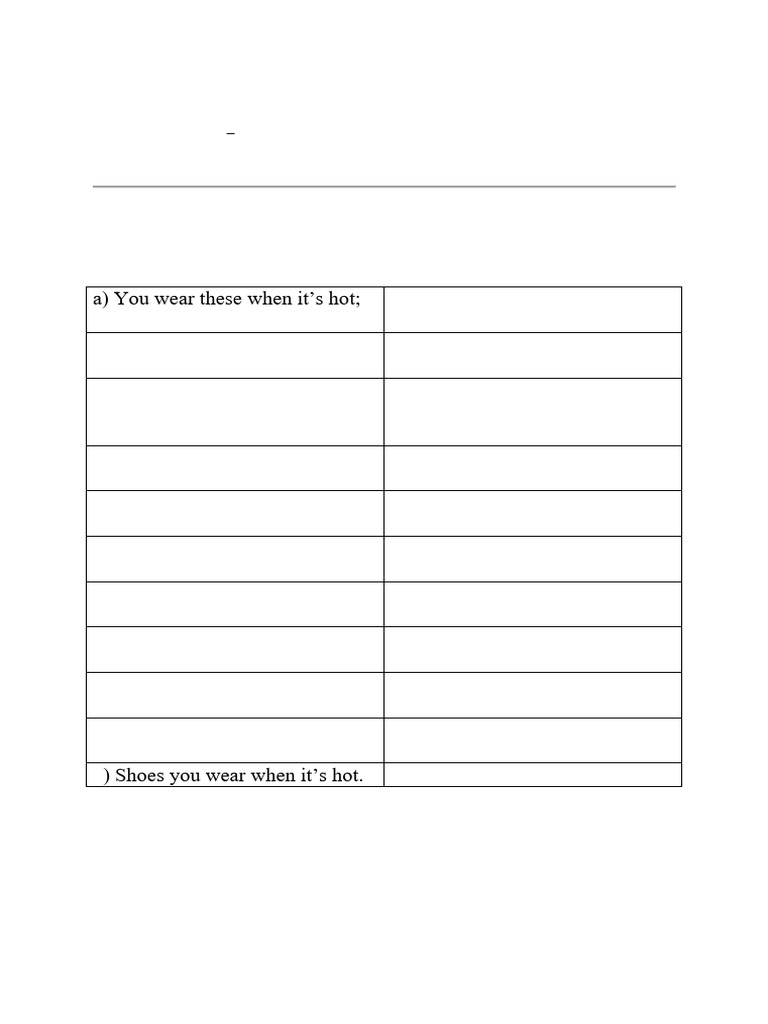 Year 2 English Tuition Worksheet | PDF | Trousers | Clothing
