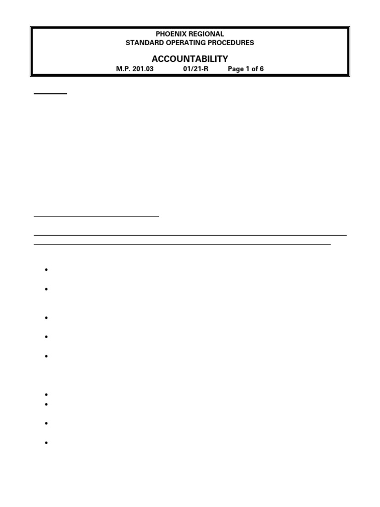 Accountability | PDF | Firefighter | Accountability