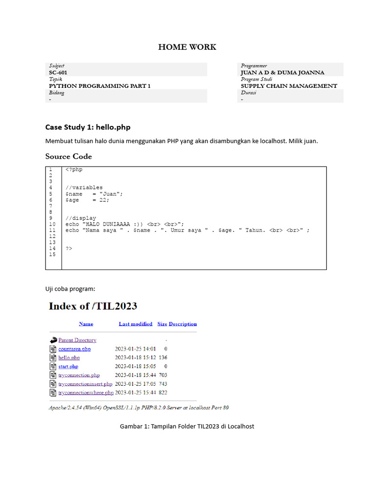 Tugas Pemrograman - Juan Duma | PDF | Information Retrieval | Application Software