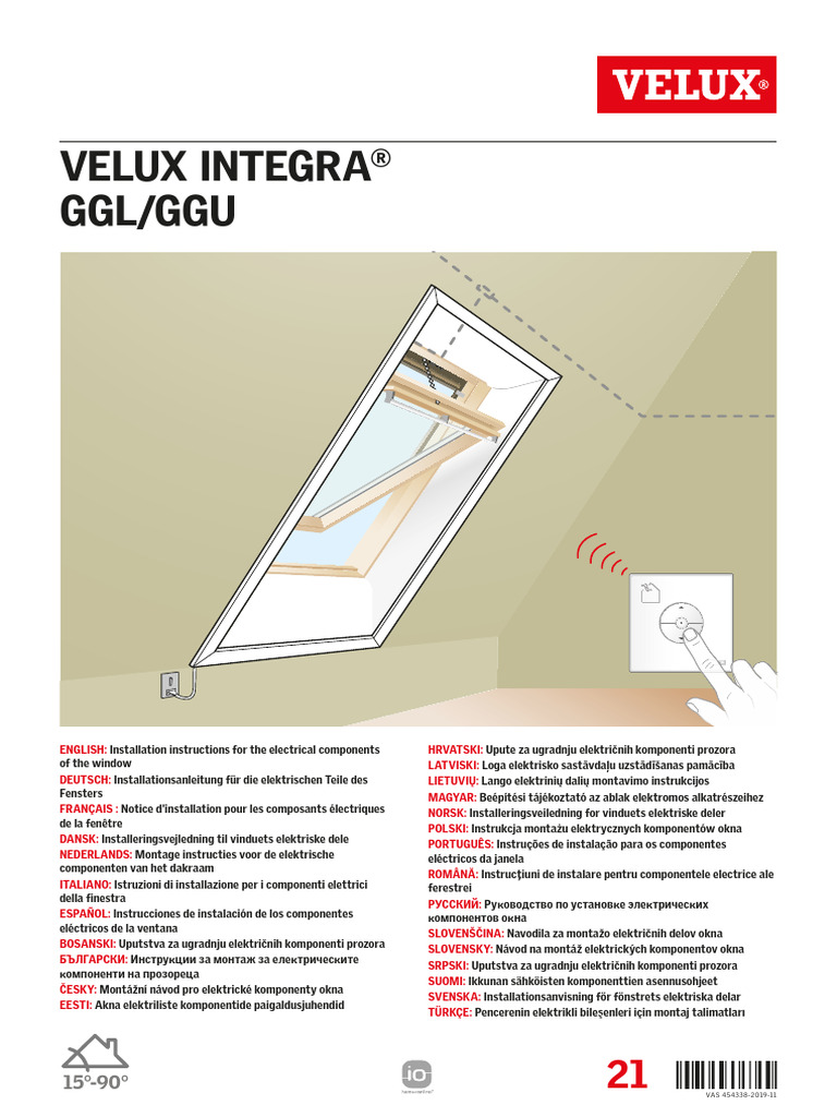 velux integra ggl_ggu (1) | PDF | Waste
