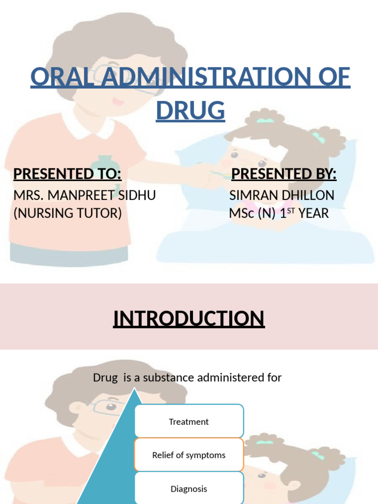 Oral Administaeration | PDF | Tablet (Pharmacy) | Pharmacy