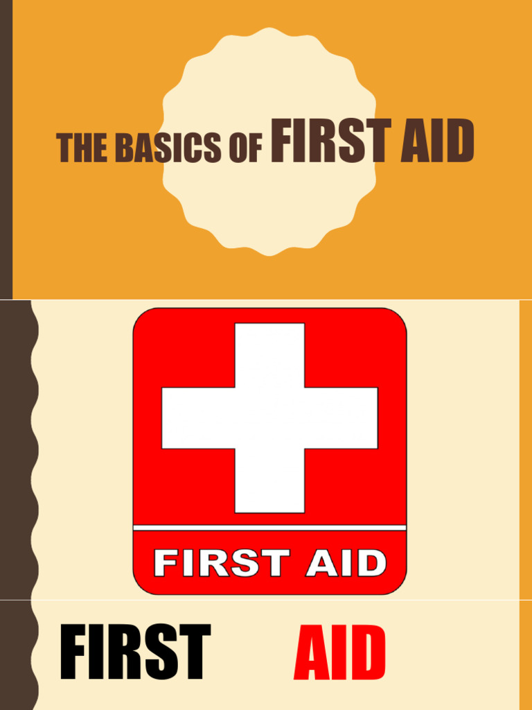 Handout The Basics of First Aid | PDF