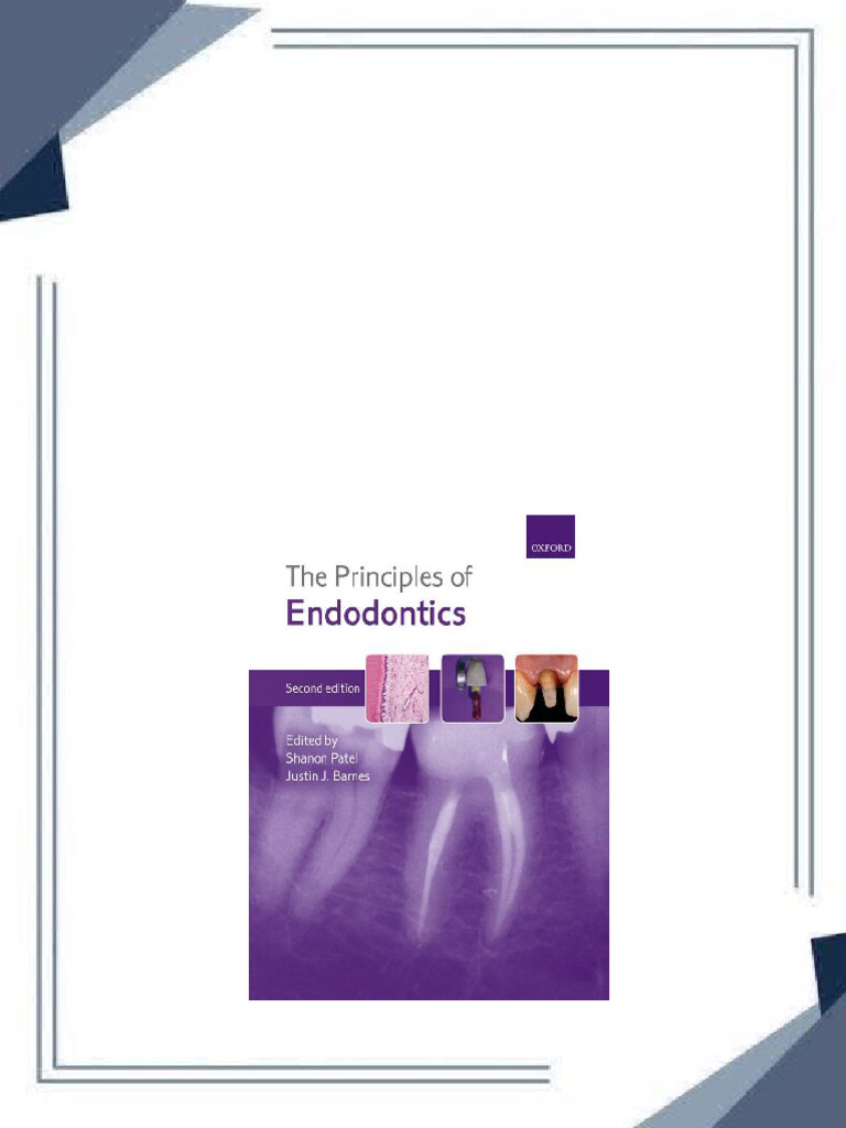 Endodontics Principles Ebook Download | PDF | Dentin | Human Tooth