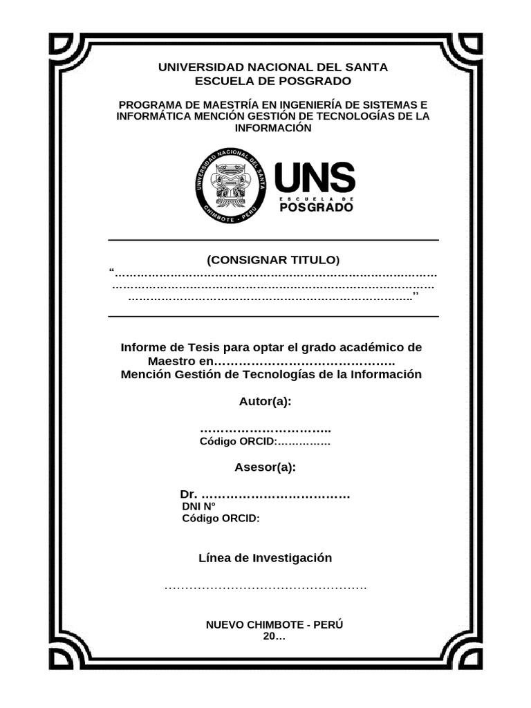 3) Caratula Oficial - Maestría | PDF