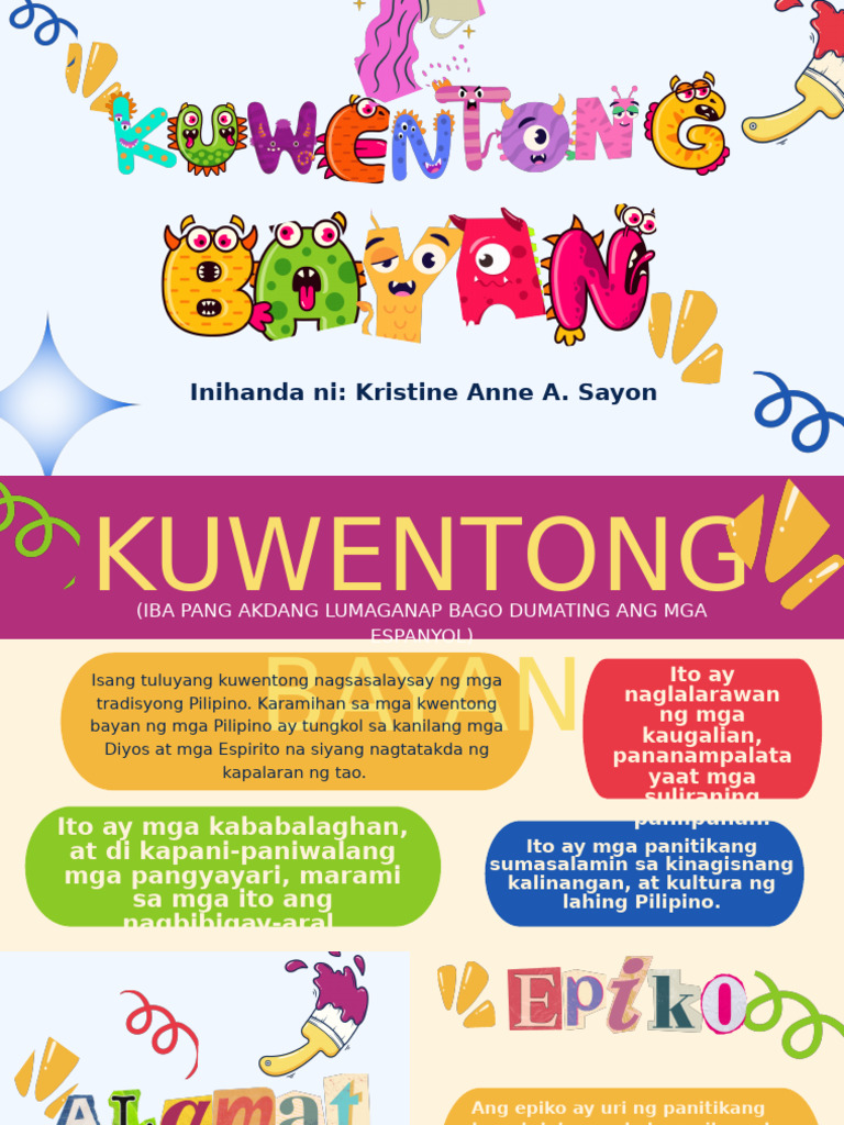Kuwentong Bayan | PDF