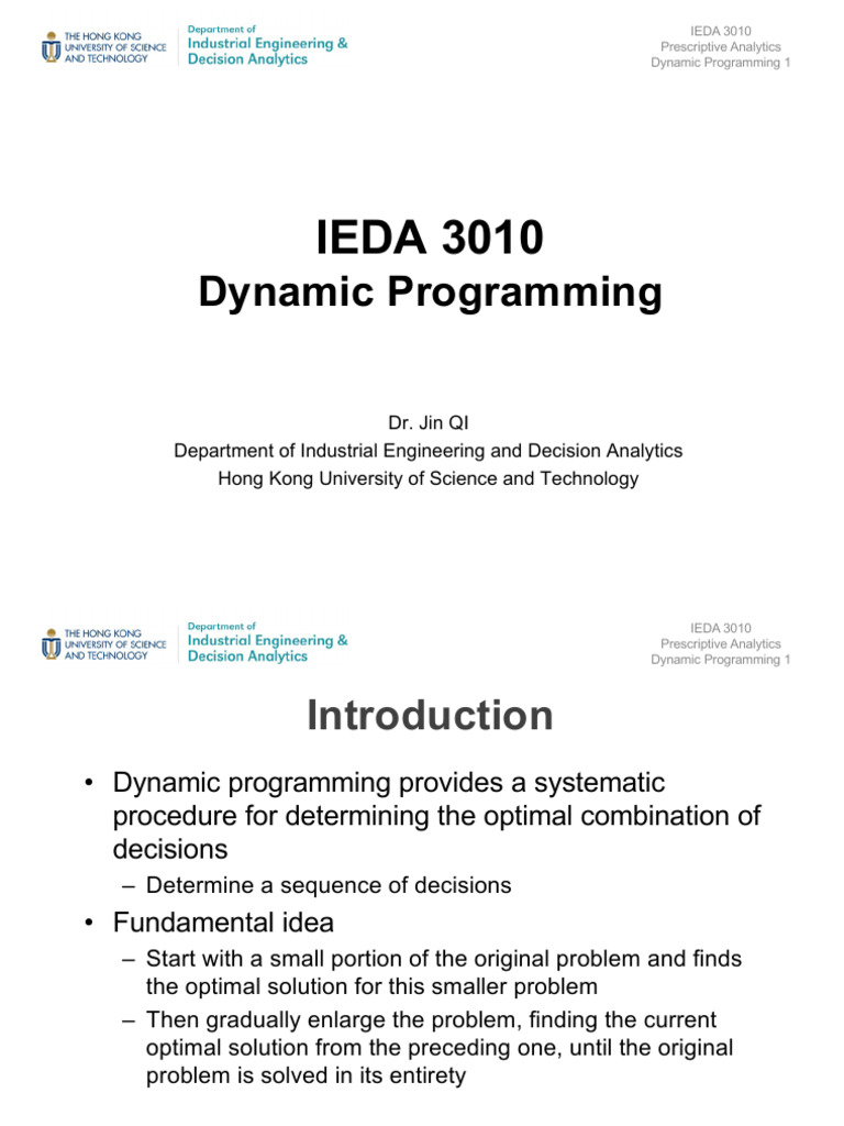 Dynamic Programming for Safe Route Optimization | PDF | Dynamic Programming | Mathematics