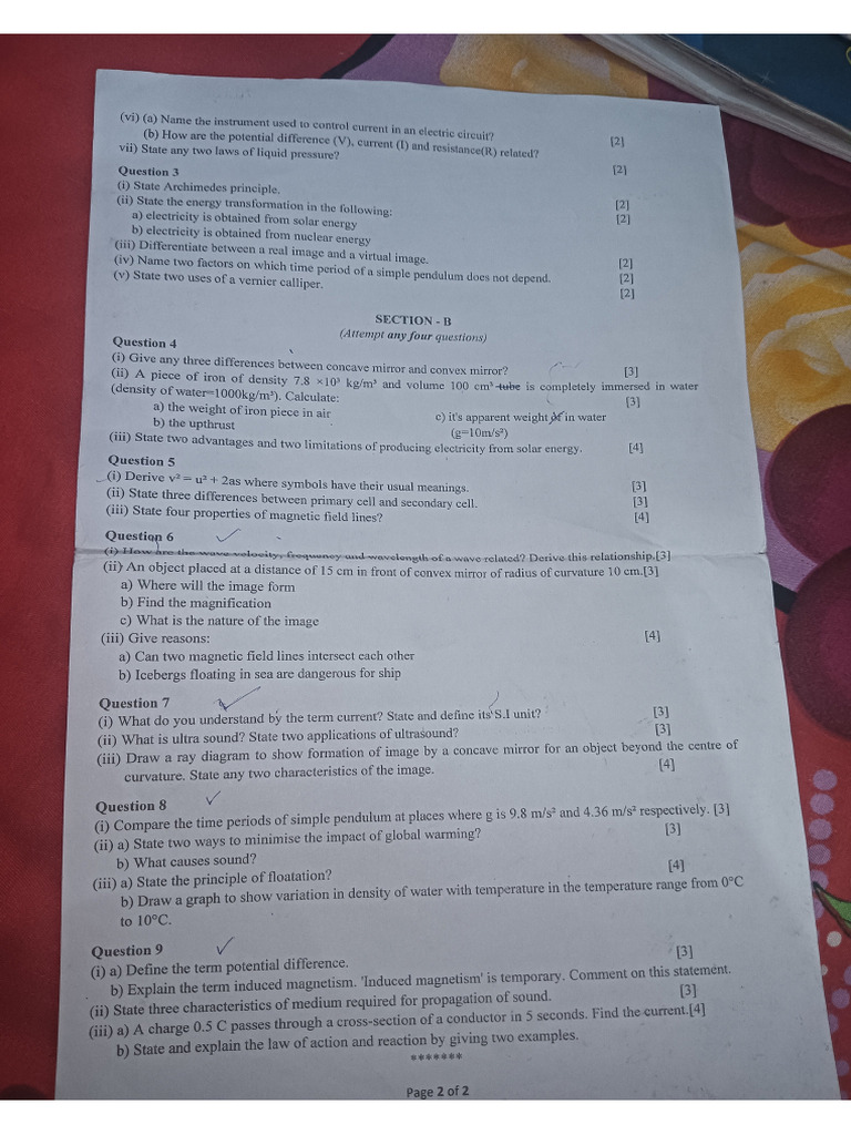 Physics Paper by Sanjay Mahato | PDF